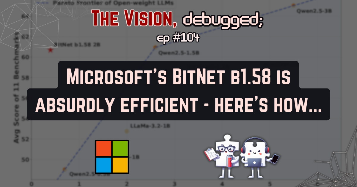 Microsoft’s BitNet b1.58 is absurdly efficient - here’s how...