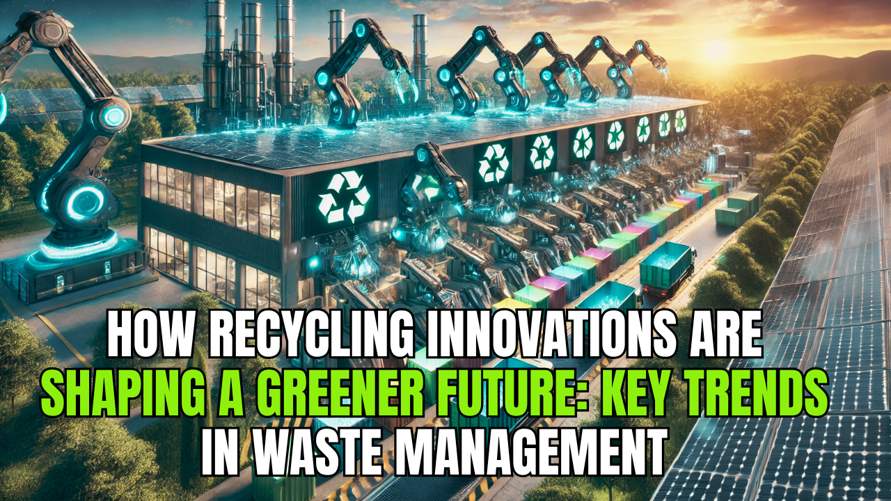 🌱 How Recycling Innovations Are Shaping a Greener Future: Key Trends in ...
