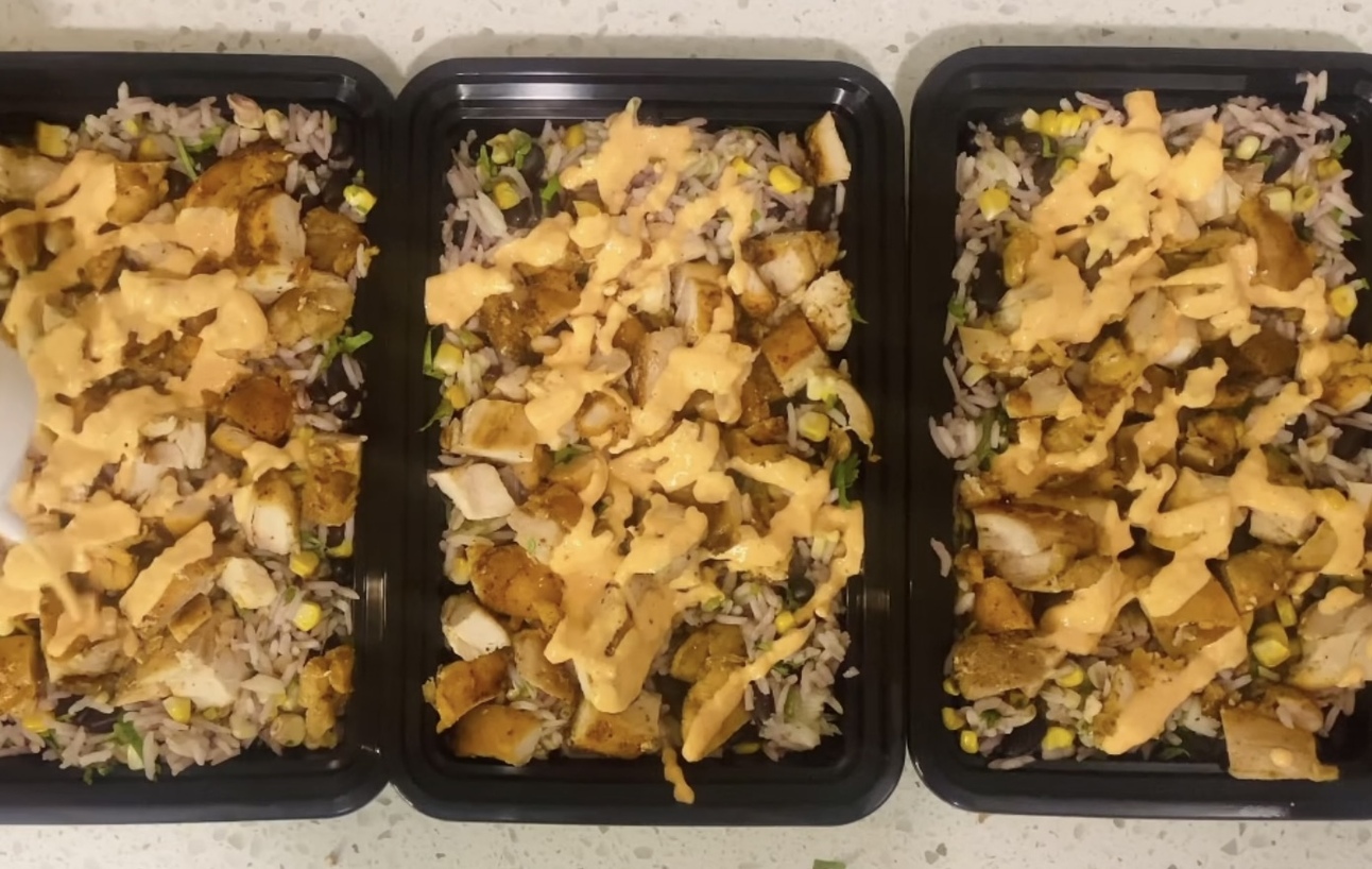 Spice-rubbed chicken