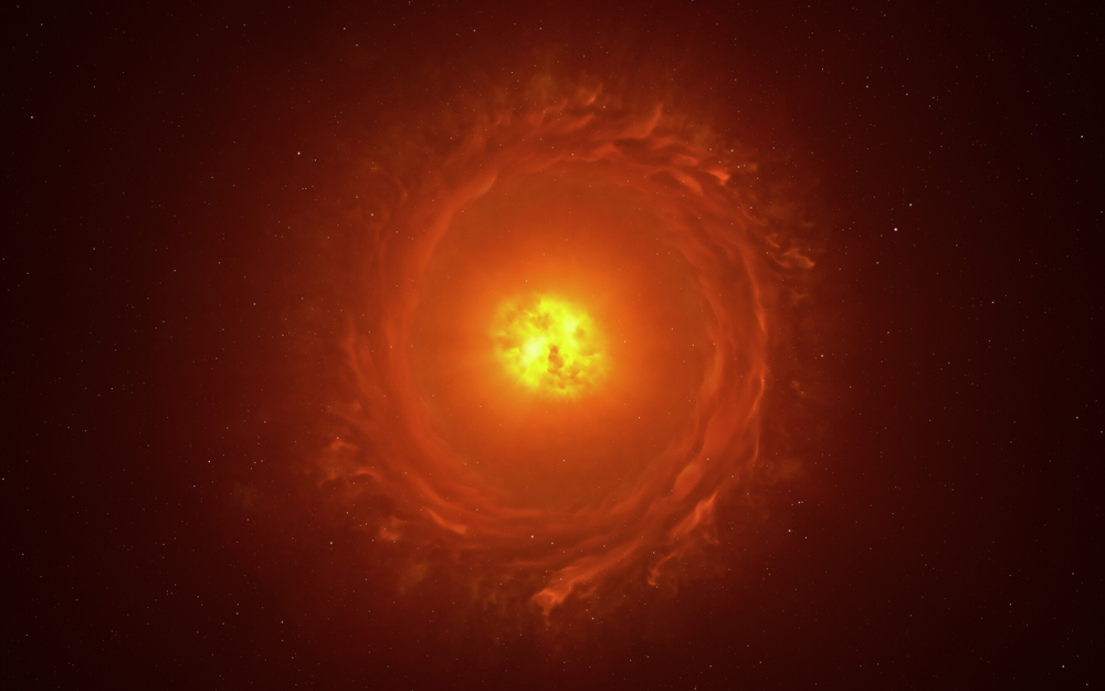 A red supergiant’s clock is ticking, and we’re getting a good look ...