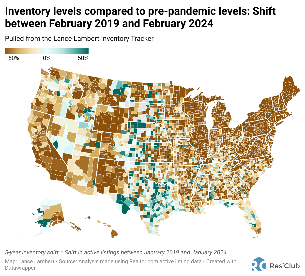Inside the numbers: Deciphering housing inventory trends in +800 metros ...