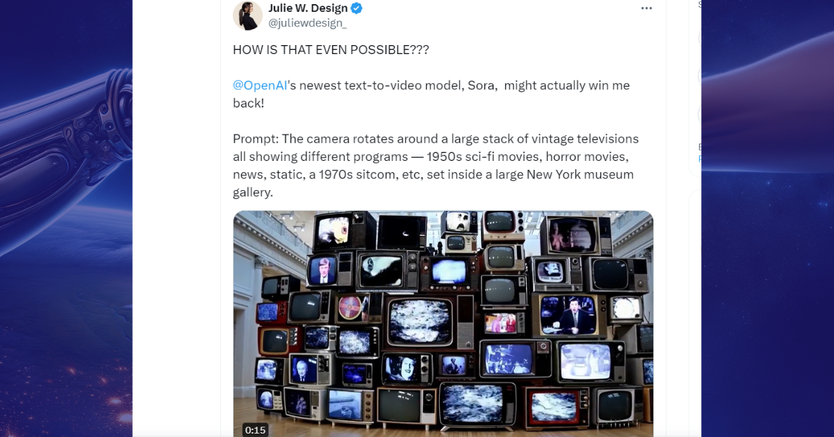 OpenAI Sora Unveiled: The Dawn of AI-Driven Storytelling