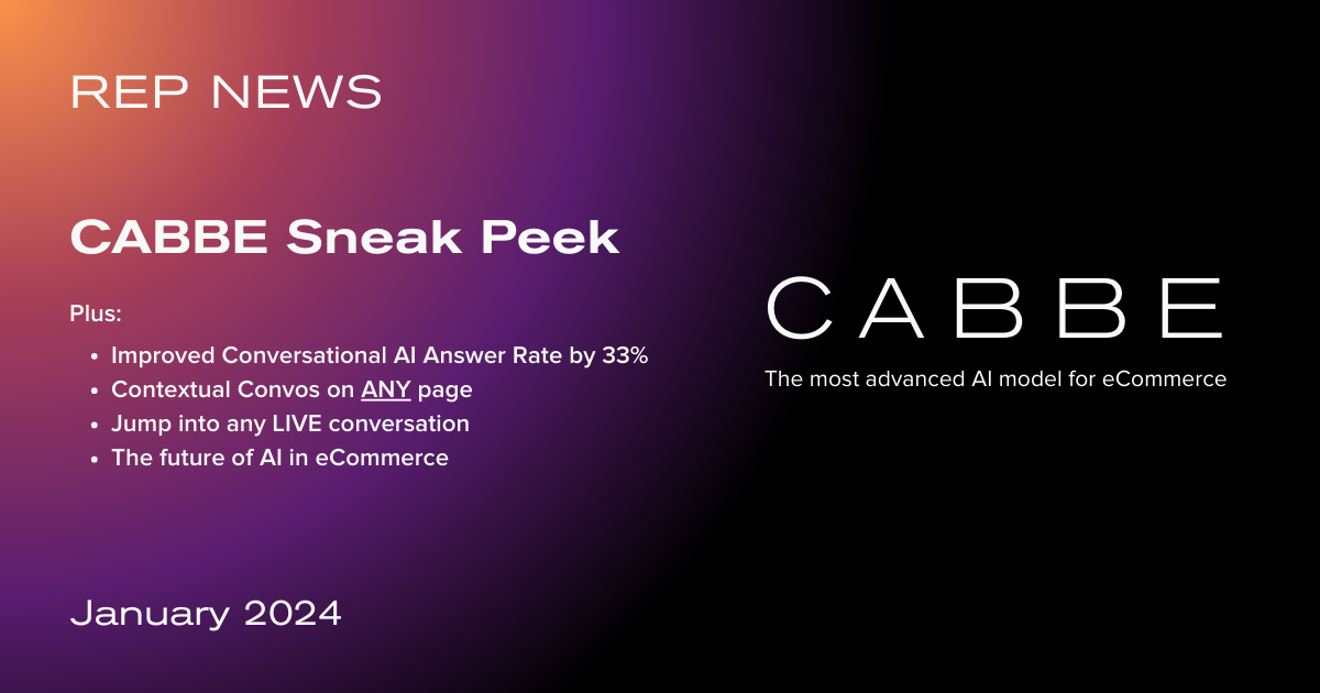 Sneak peek into CABBE: The most advanced AI model for eCommerce