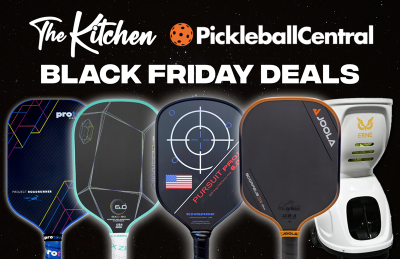 The Kitchen's curated list for the best Black Friday pickleball deals!