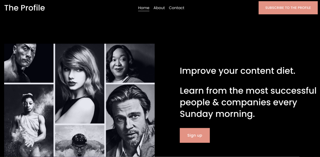 How Polina Pompliano reinvented The Profile