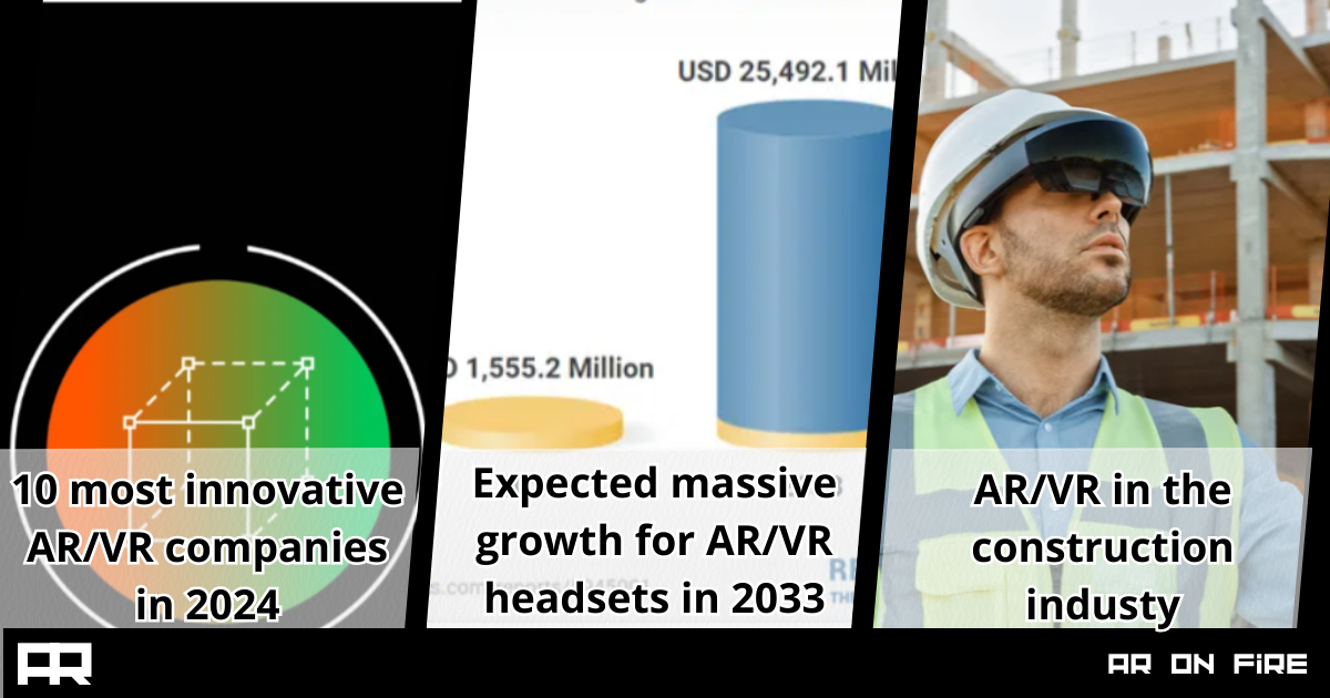 Top 10 most innovative in AR/VR | Rapidly expected growth in headsets ...