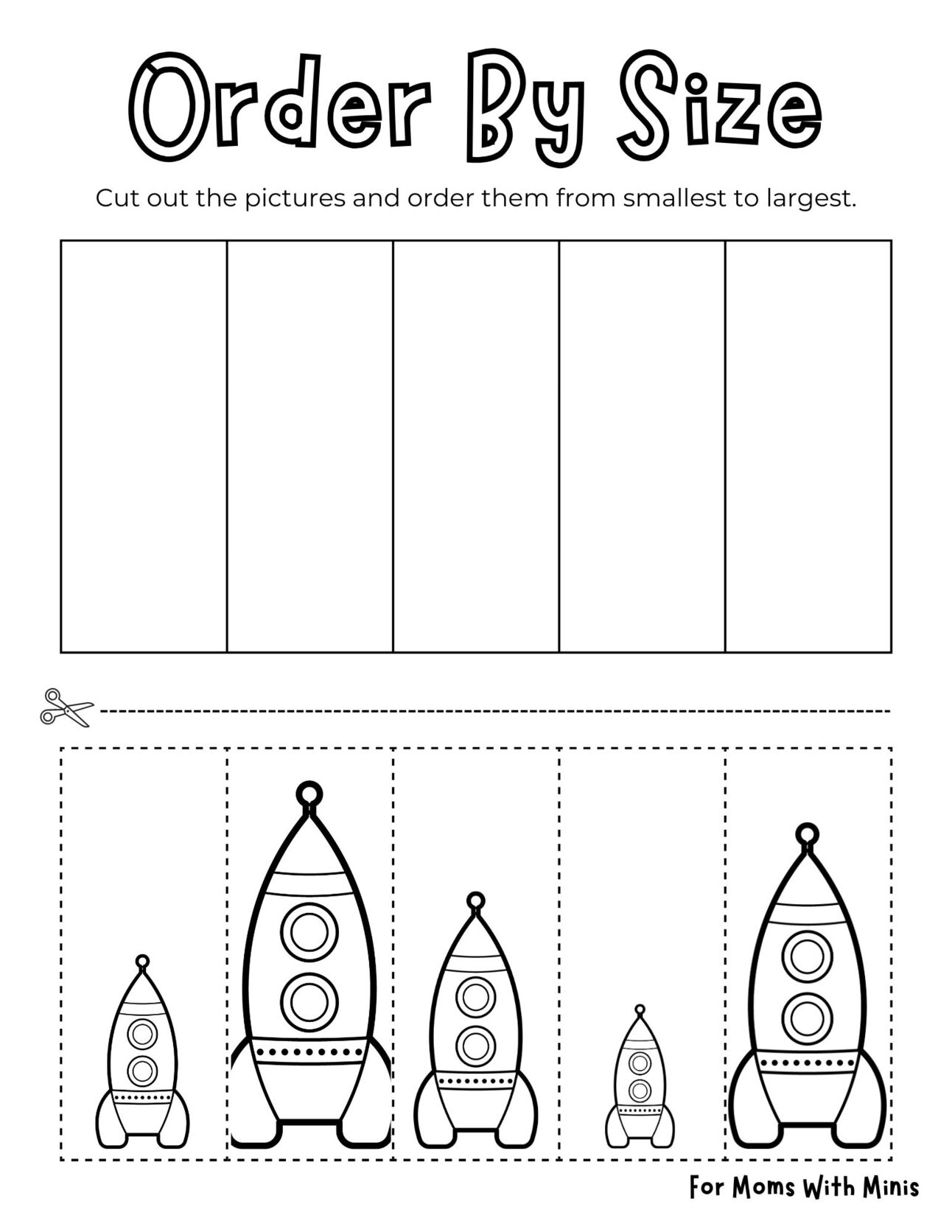 Order The Rocket Ships By Size