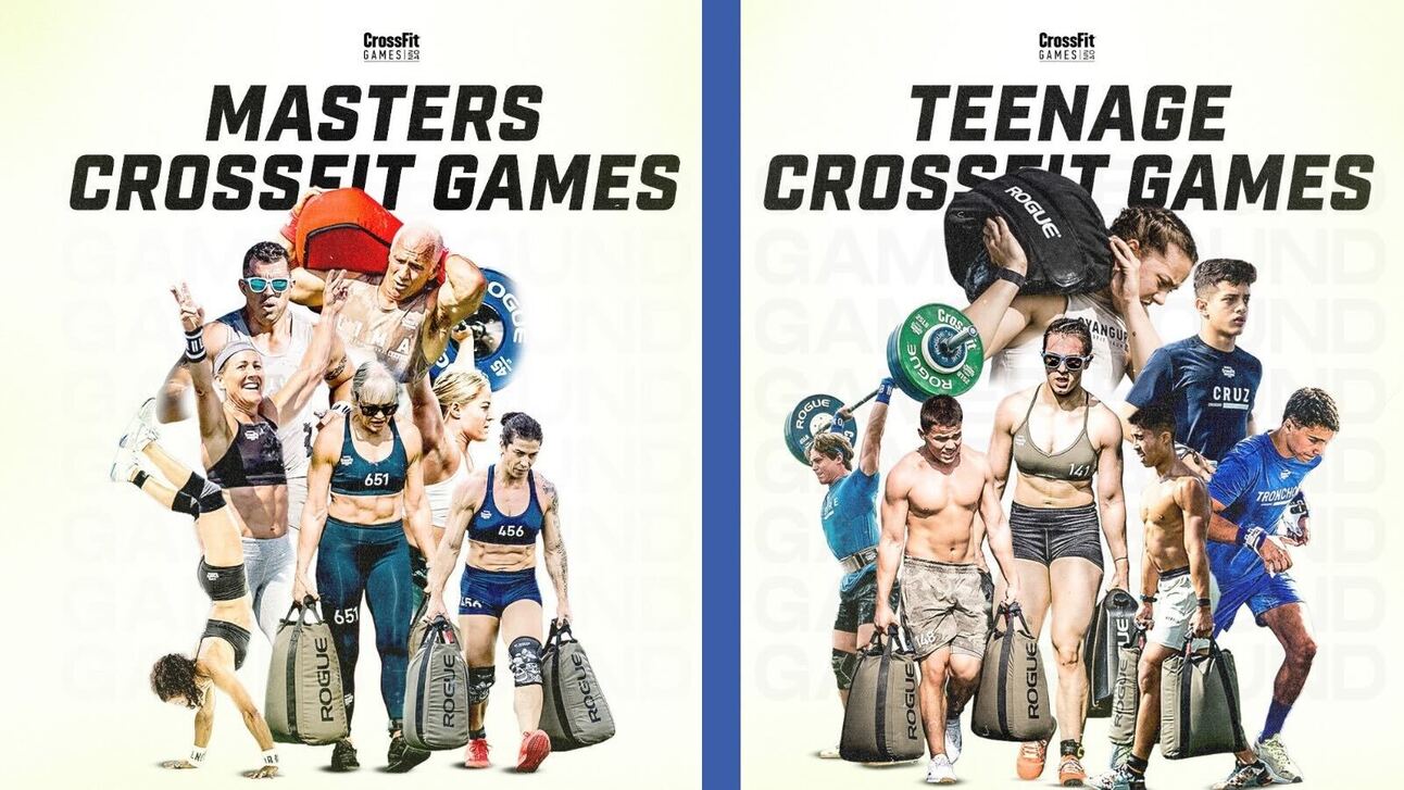 Weekend Action Rolls On at the 2024 Masters and Teenage CrossFit Games