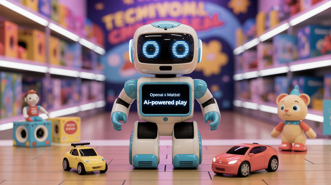 OpenAI partners with Mattel for AI-powered toys