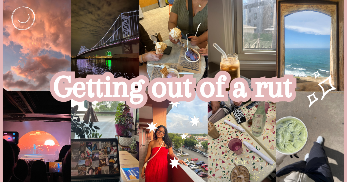 Getting out of a rut