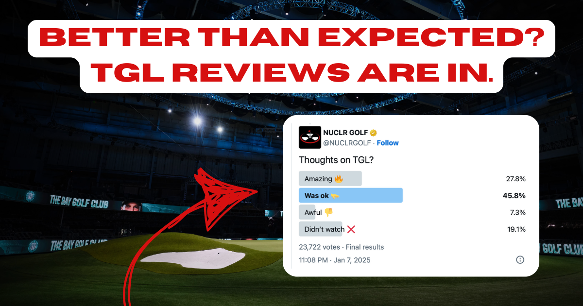 TGL Reviews: Better Than Expected?