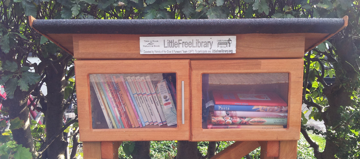 Where to find free little libraries in Burnaby