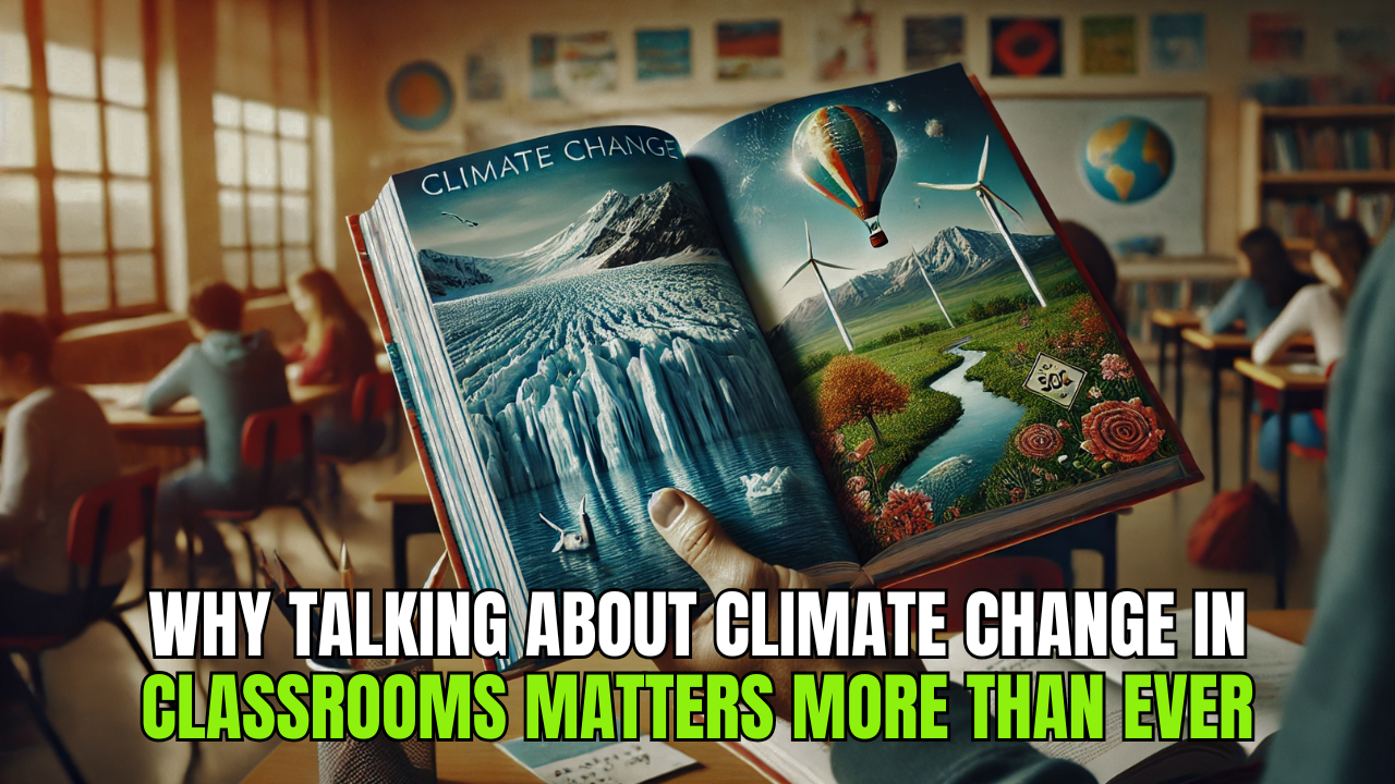 🌱 Why Talking About Climate Change in Classrooms Matters More Than Ever 📚💡