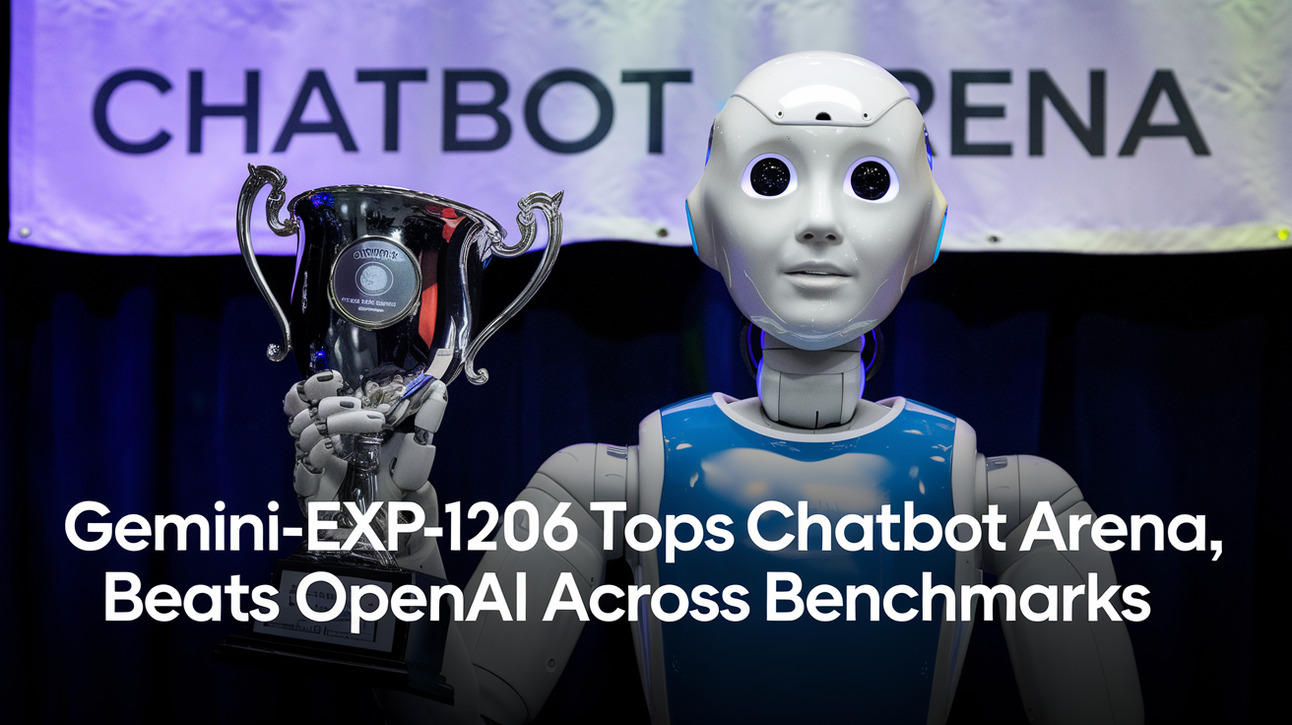 Gemini-exp-1206 tops Chatbot Arena