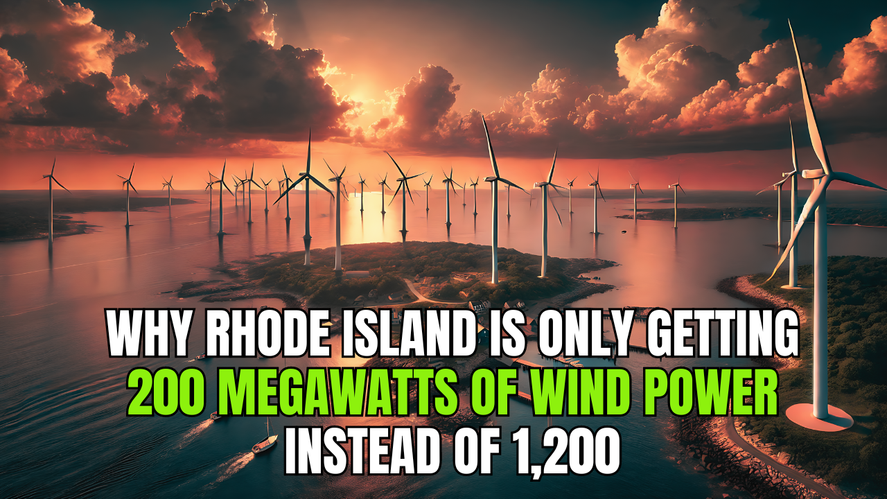 🌱 Why Rhode Island is Only Getting 200 Megawatts of Wind Power Instead ...