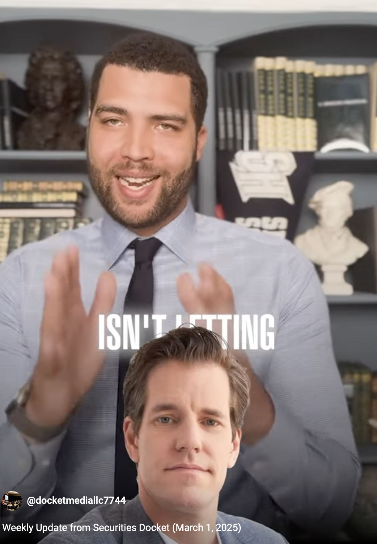 Weekly Update from Securities Docket for March 1, 2025