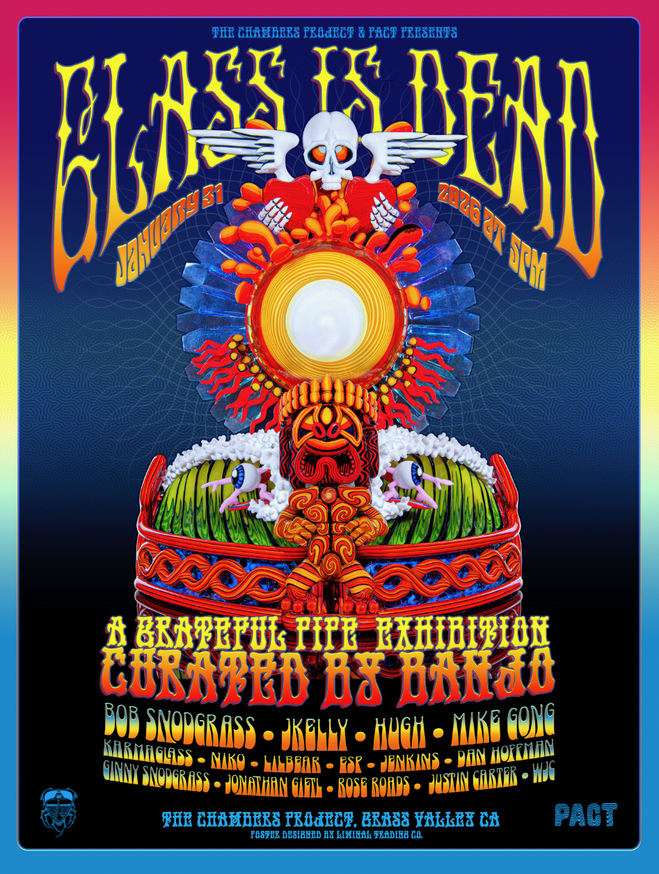 Glass is Dead: A Grateful Pipe Exhibition