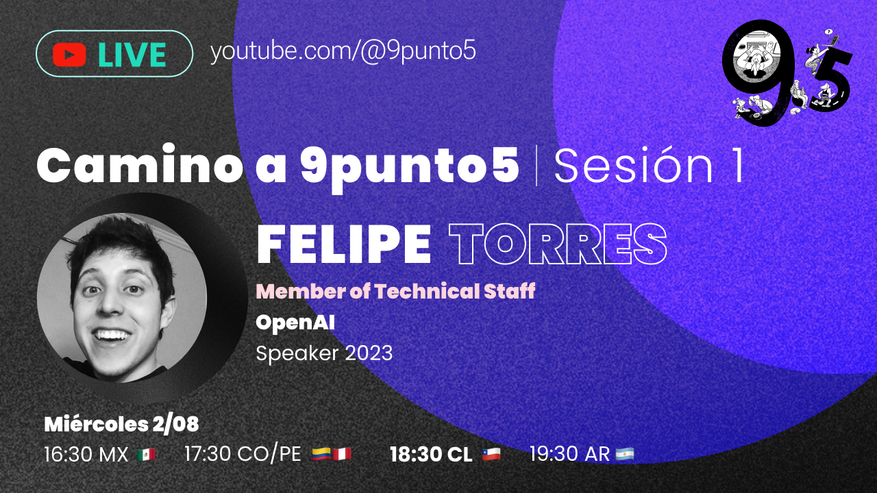🔴 LIVE con Felipe Torres de OpenAI