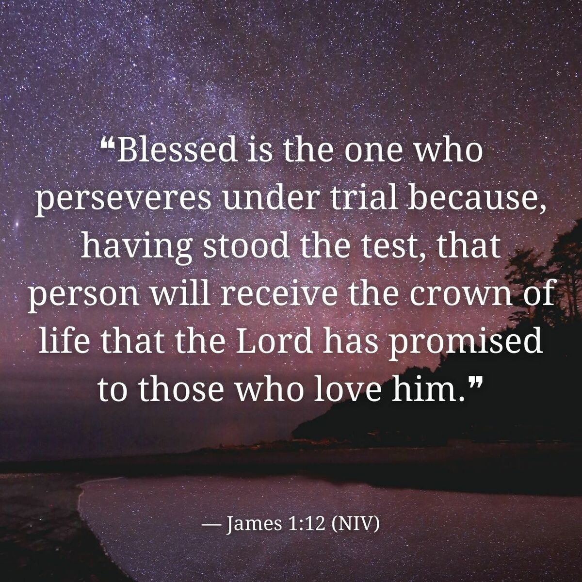 Verse Of The Day James 1 12 Verse Of The Day James 1 12
