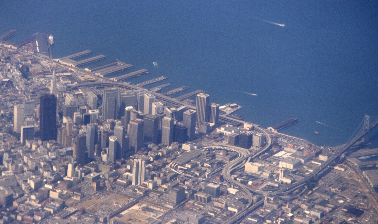 A Look at Before and After The Embarcadero Freeway Came Down
