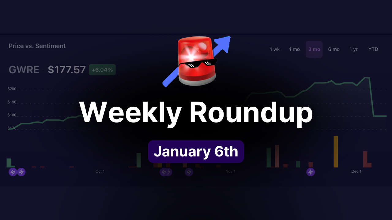 Weekly Trends 🚨📰