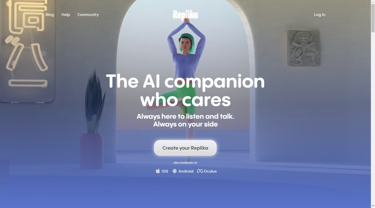#242 | AI Tool: Replika, Prompt: Advertising writing models