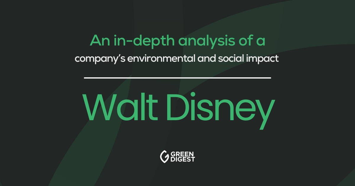 Evaluating a company’s impact (the case of Disney)