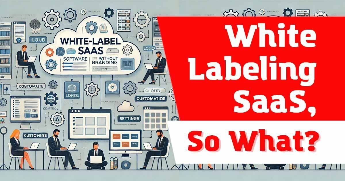 🤨 [MSN] White Labeling SaaS. So What?