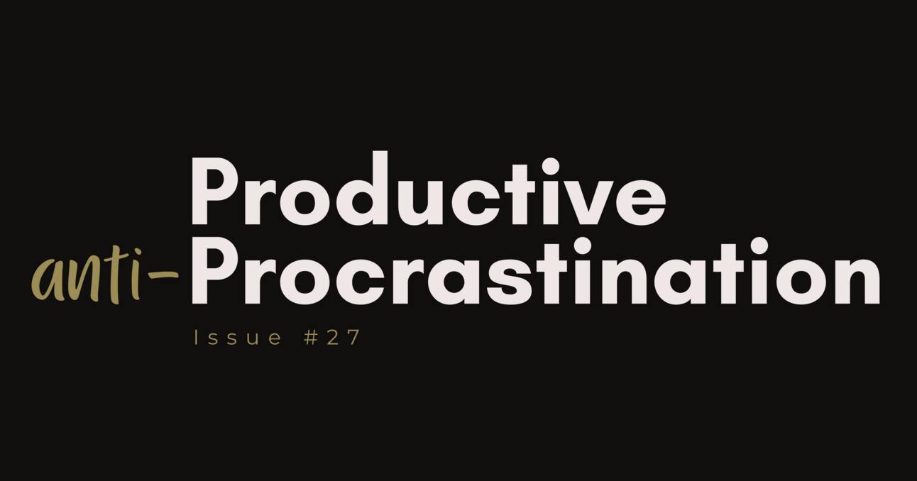 The Anti-Procrastination Checklist