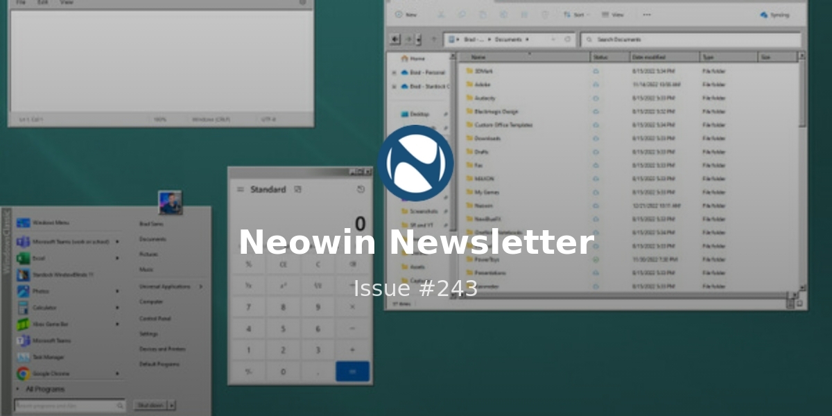 Your Microsoft Weekly recap, relive Windows 95 on Windows 11, Notepad ...