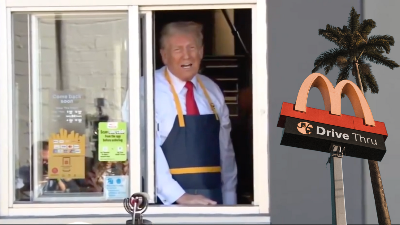 President Trump Works At McDonalds and It’s Perfect!