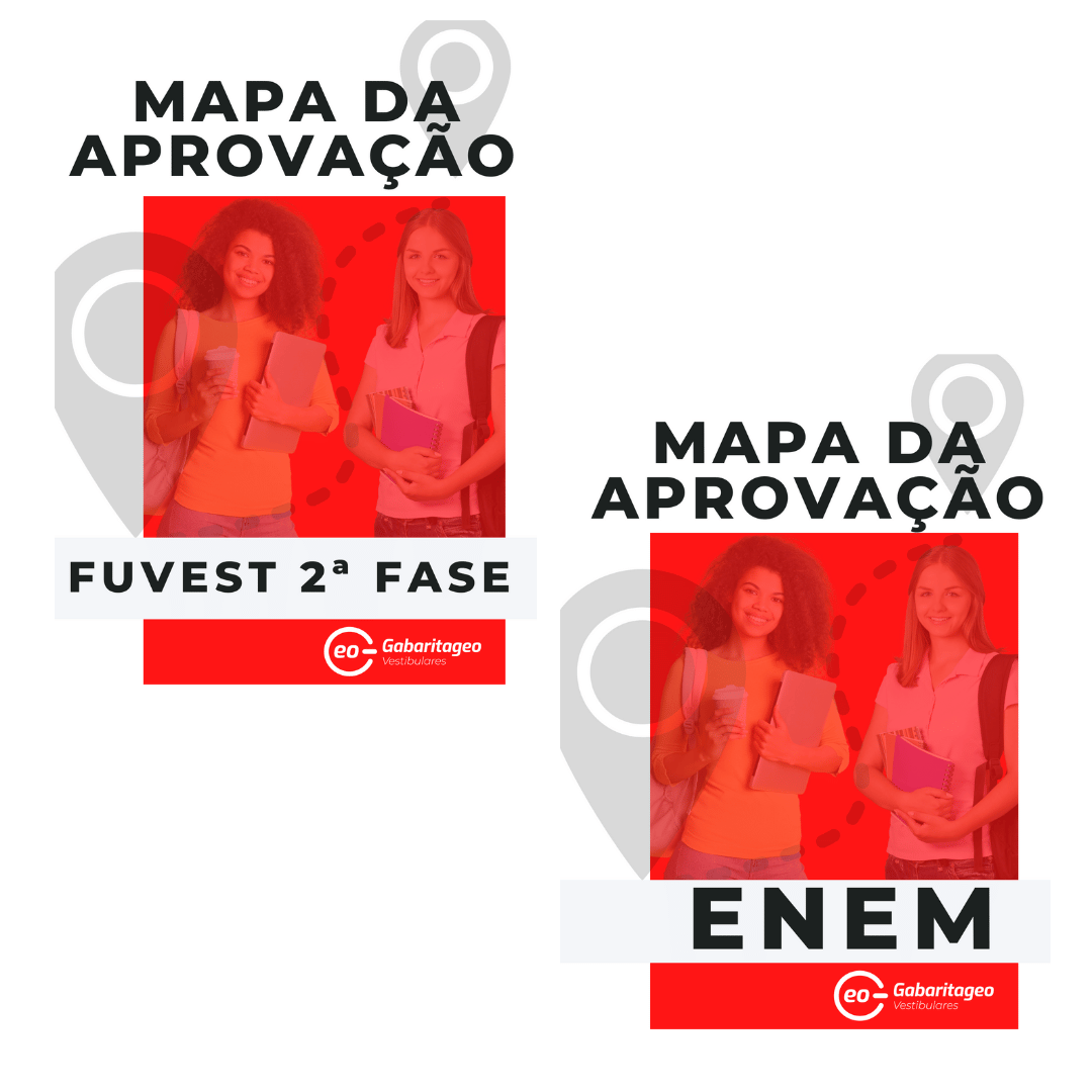 Tenha seu MAPA da APROVAÇÃO Fuvest, Unesp e Unicamp
