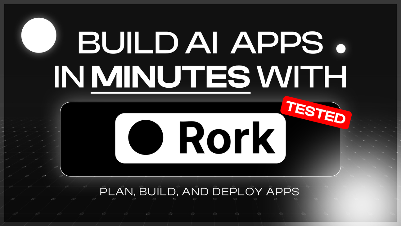 I Built Two Functional Mobile Apps with AI (A Deep Dive into Rork AI)