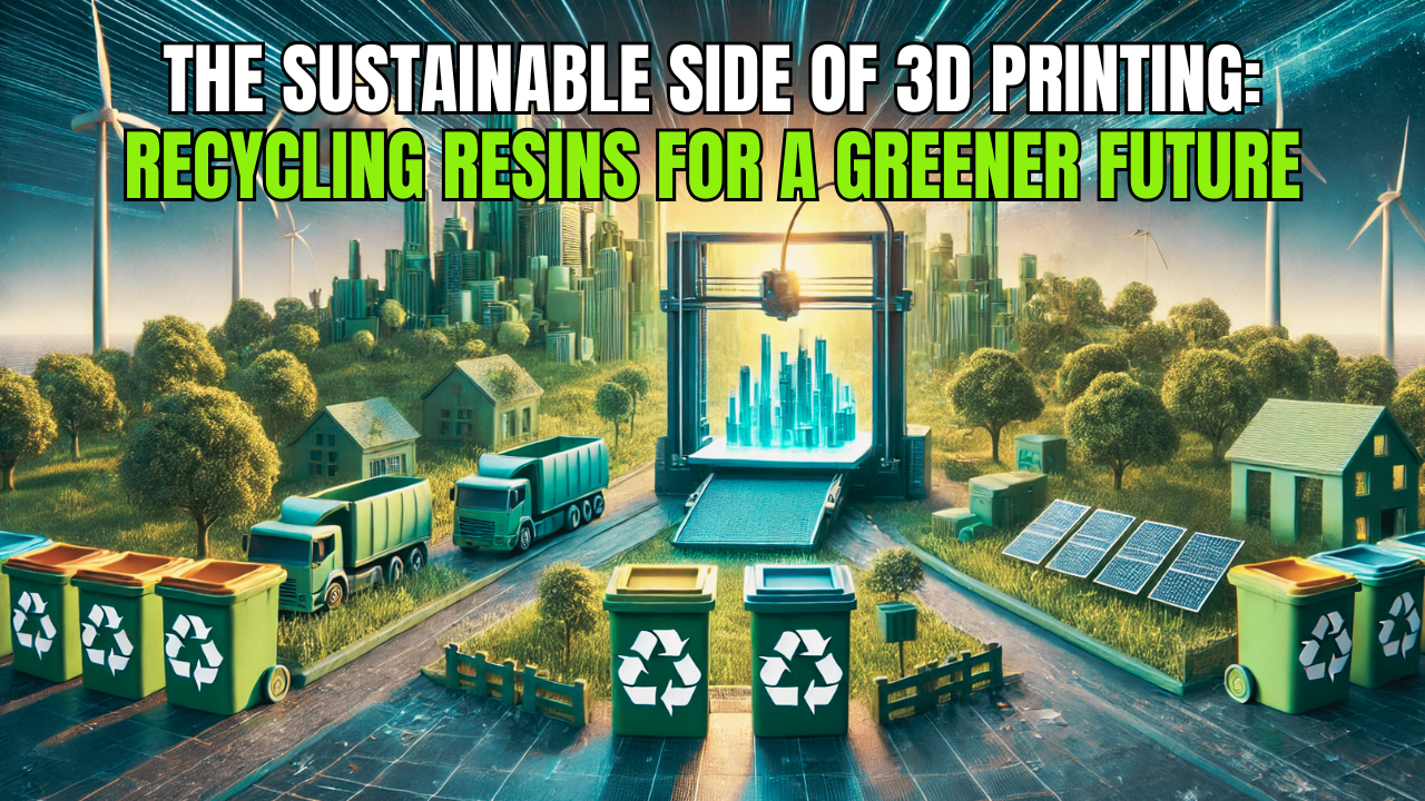 🌱 The Sustainable Side of 3D Printing: Recycling Resins for a Greener ...