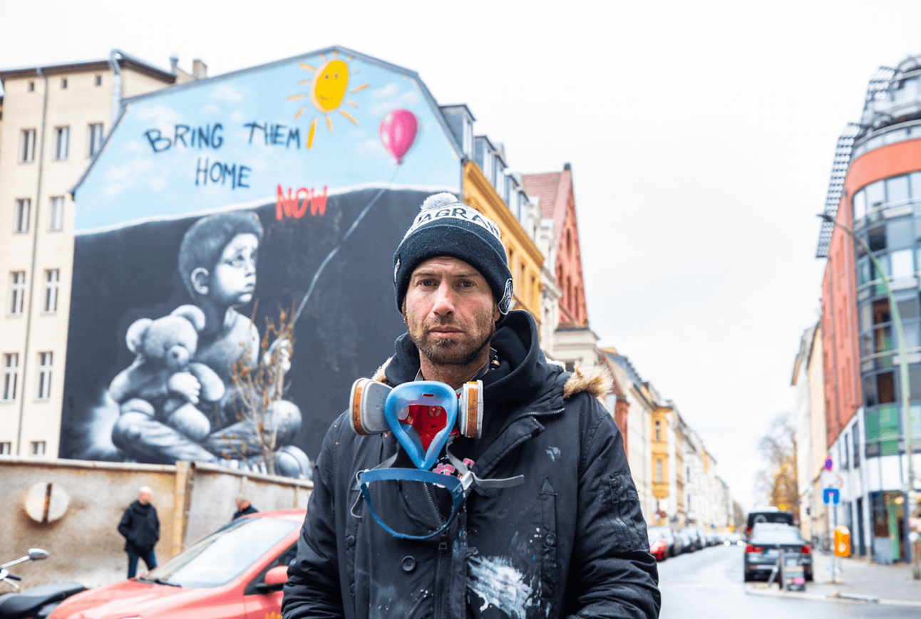 Graffiti Artist Benzi Brofman Finds Healing by Creating Portraits of ...