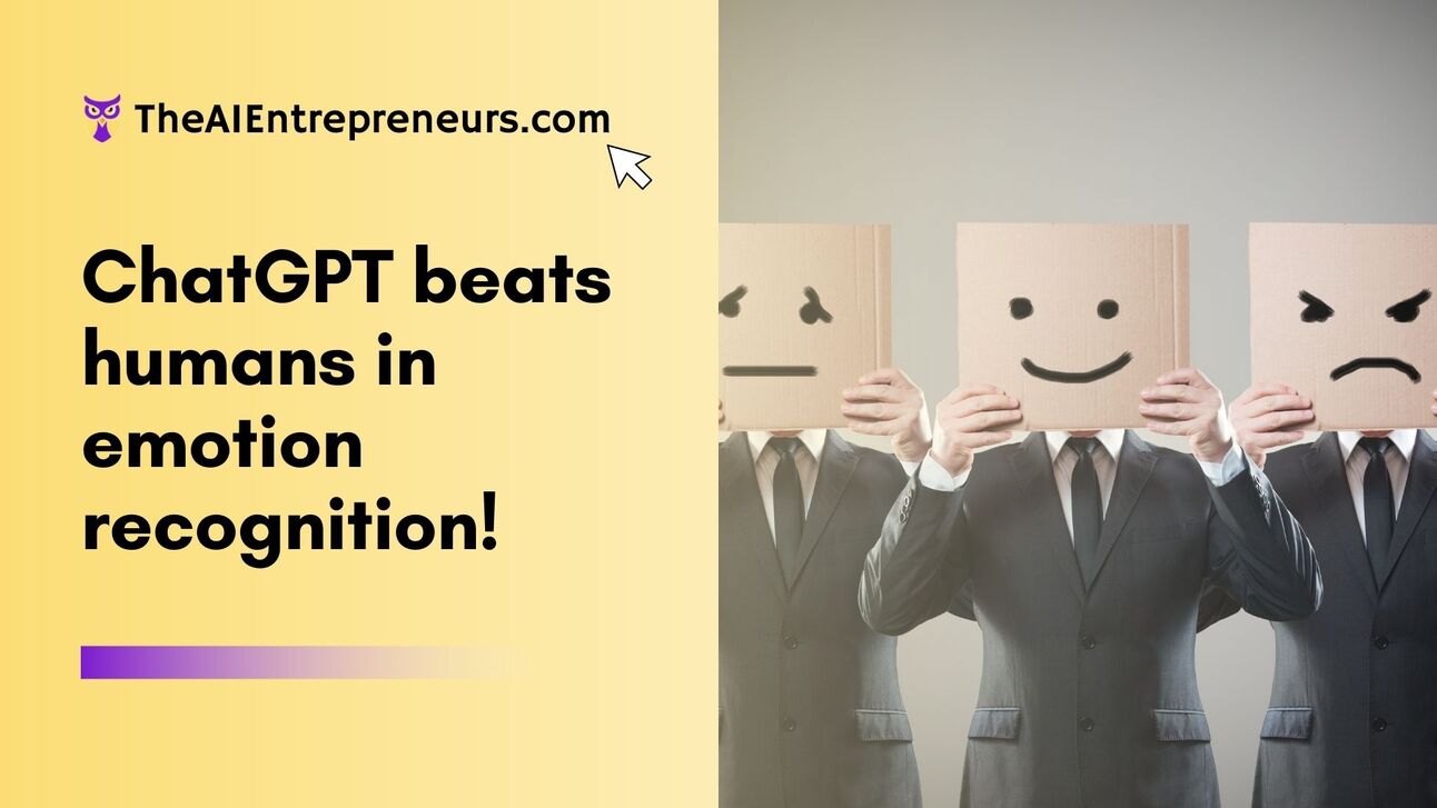 ChatGPT beats humans in emotion recognition!