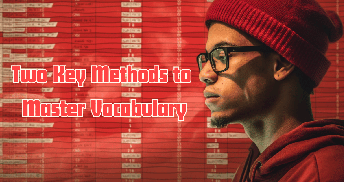 Two Key Methods to Master Vocabulary