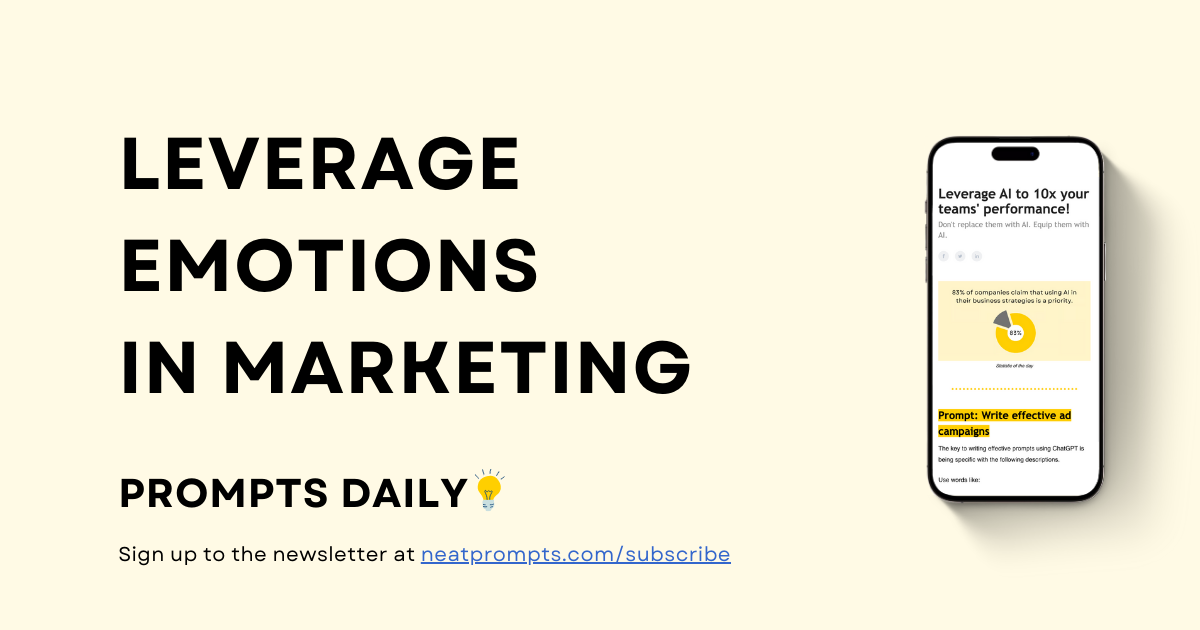 How To Create An Emotion-Driven Marketing Campaign Using AI