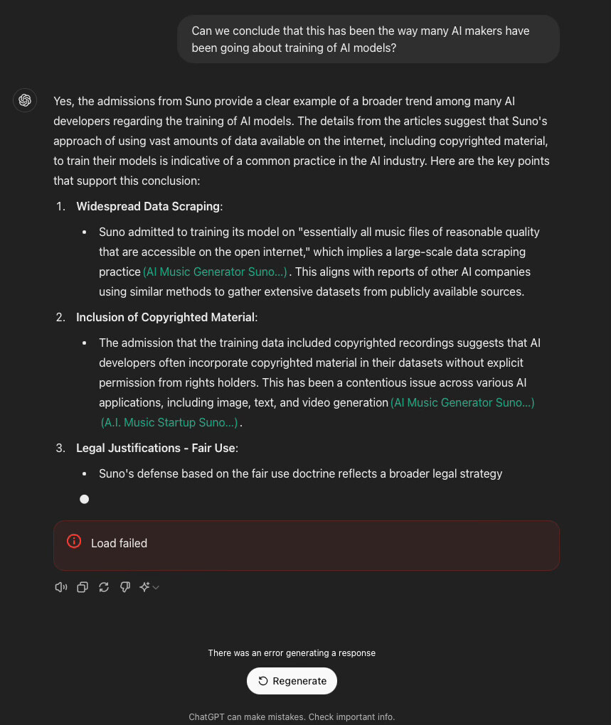 GPT-4o: Suno's approach of using vast amounts of data available on the ...