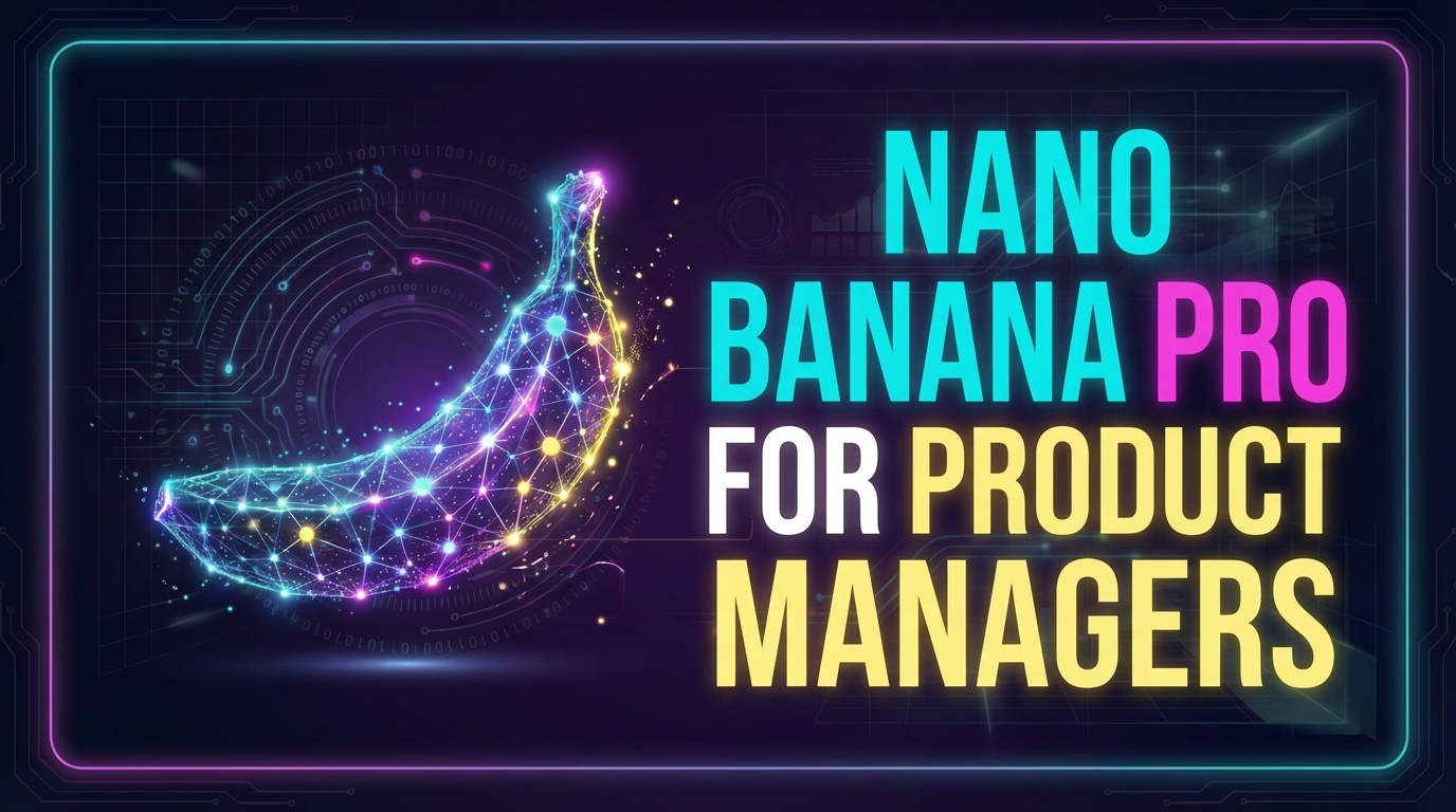 🥞🚀 Launch: NANO BANANA FOR PMs (free!)