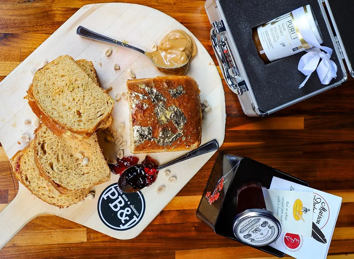 Bite Into the World’s Most Expensive Peanut Butter and Jelly Sandwich