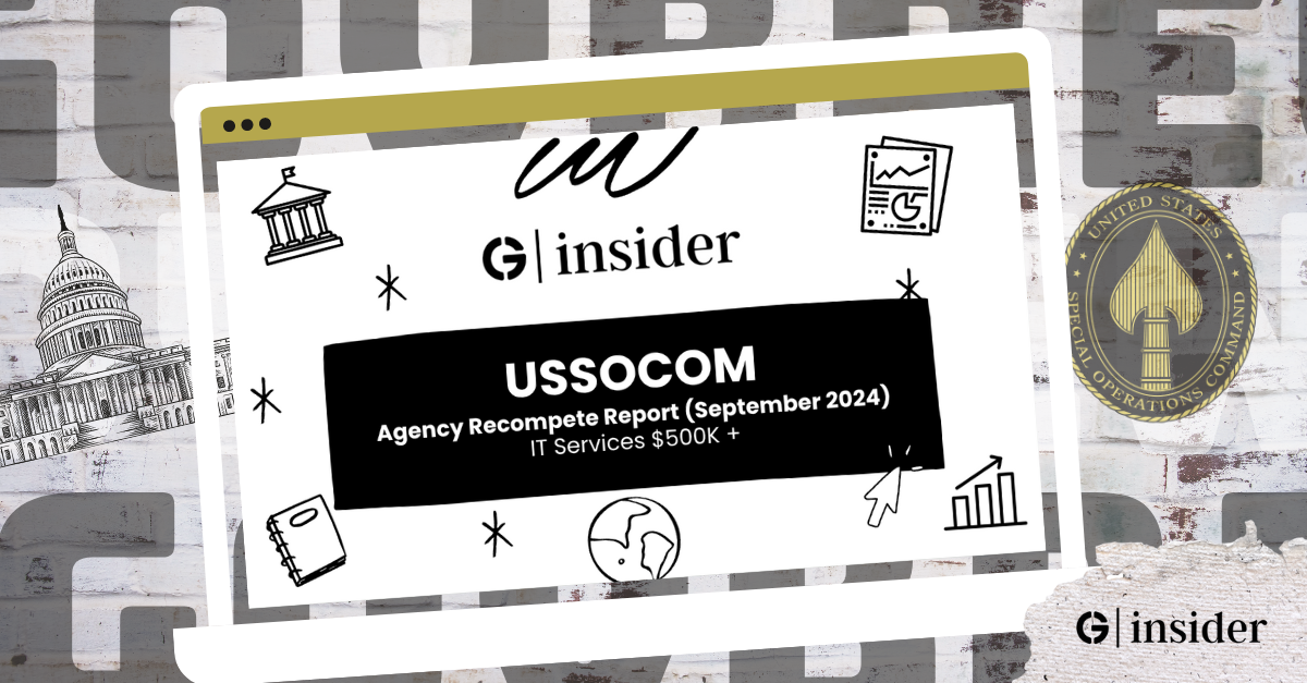 Recompete Report: USSOCOM