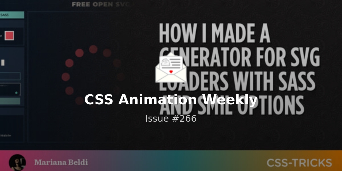 CSS Animation Weekly #266