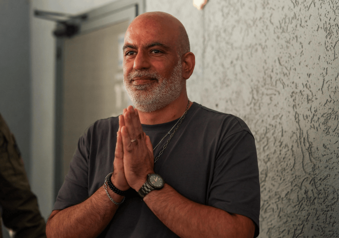 Hostage Shlomi Ziv’s First Request After Rescue: ‘I Need Tefillin!’