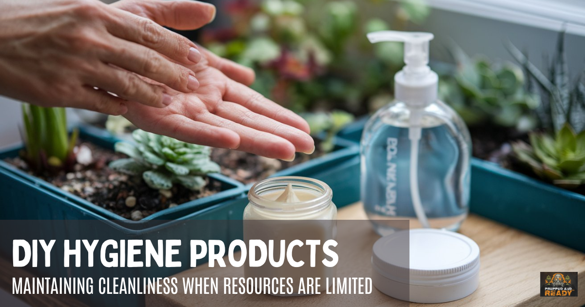 DIY Hygiene Products: Maintaining Cleanliness When Resources Are Limited