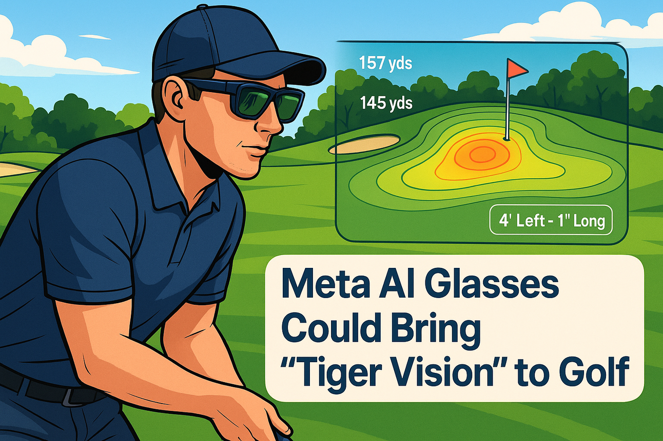 Meta AI Glasses Could Bring “Tiger Vision” to Golf