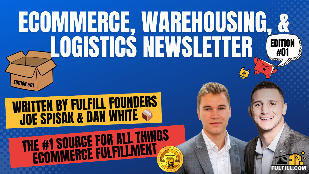 Fulfill.com Newsletter – Edition #01 – Welcome Email