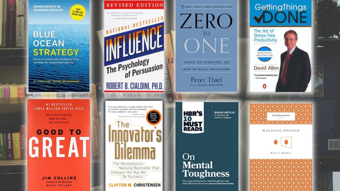 📚 The 8 Books Found on EVERY CEO's Bookshelf