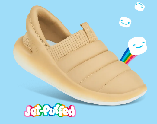 Marshmallow brand Jet-Puffed launches shoes