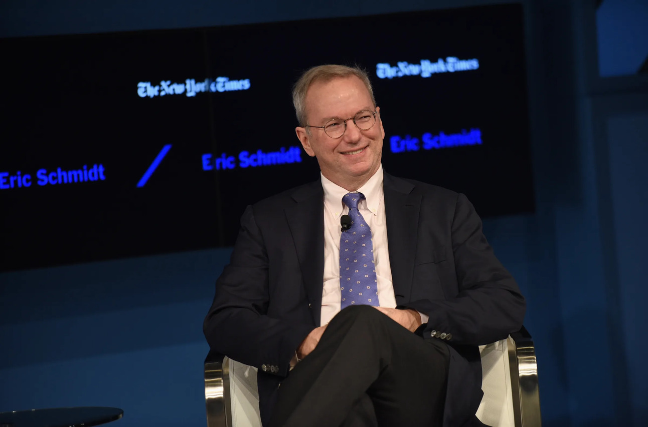 Former CEO Eric Schmidt explains why Google fumbled its lead in AI